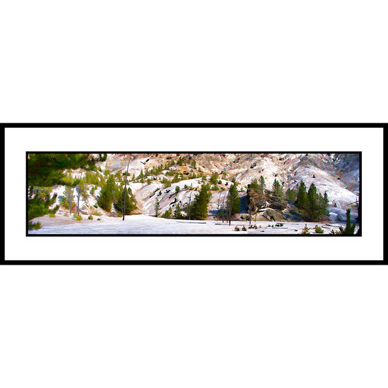 White Hot Spring - Panorama wall art – Serenity Scenes Photography and ...